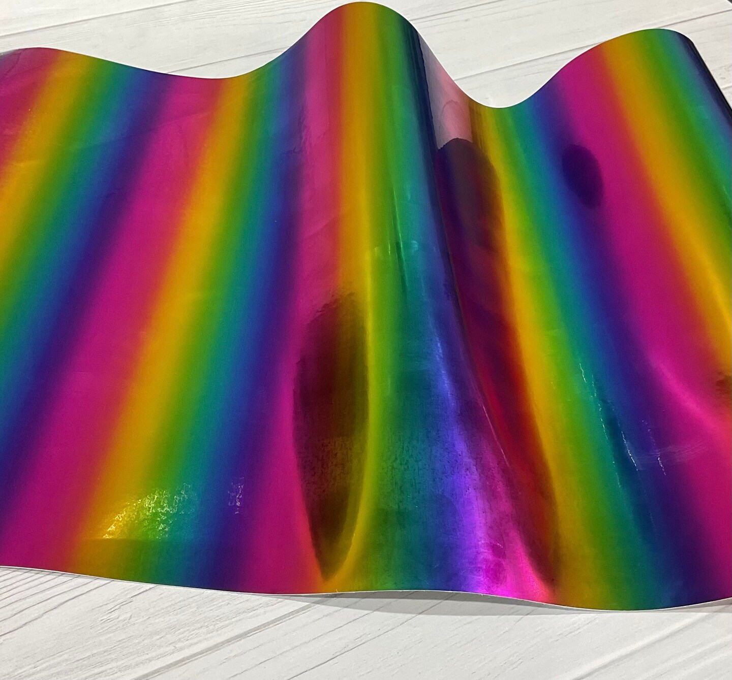 Rainbow Ombré Smooth Vinyl | Michaels