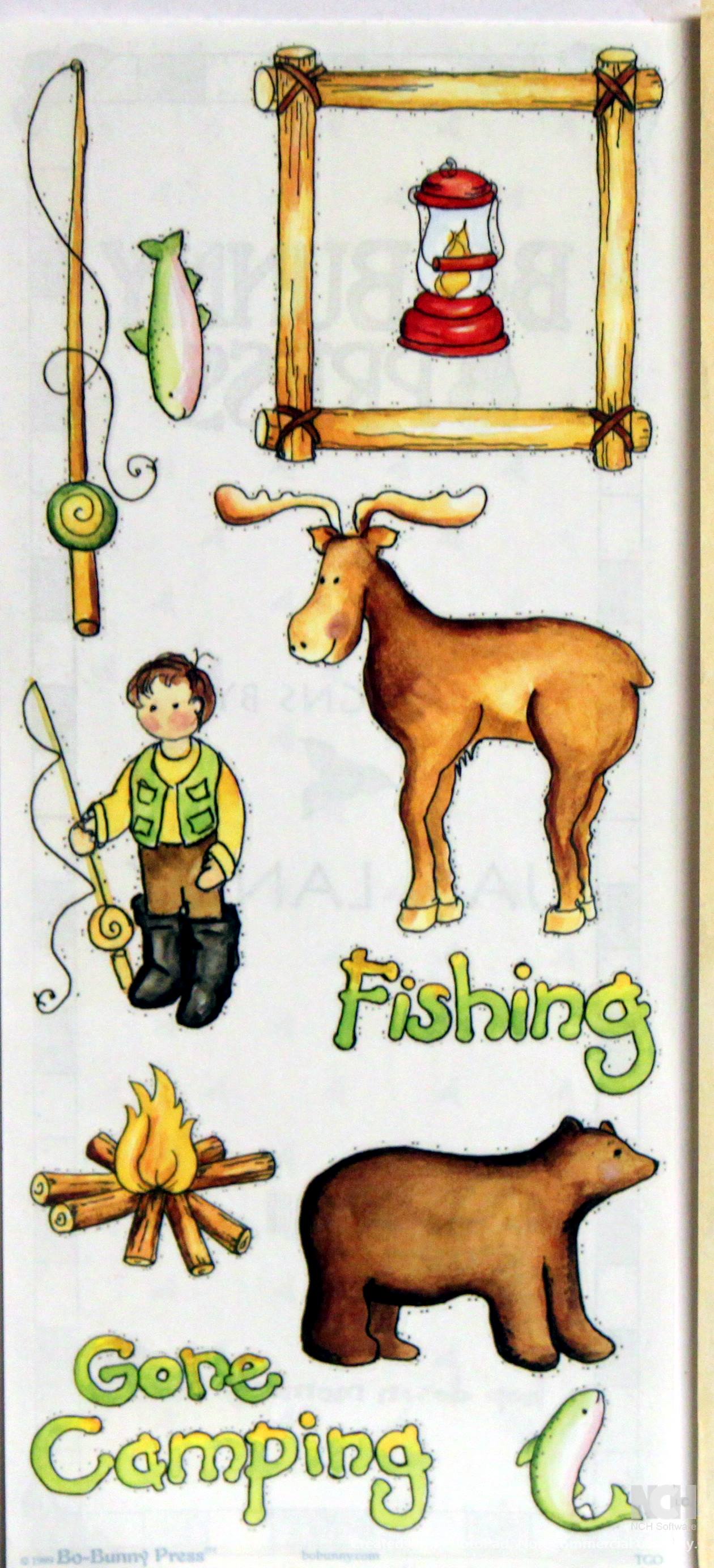 BoBunny Vintage Gone Camping Vellum Stickers | Michaels