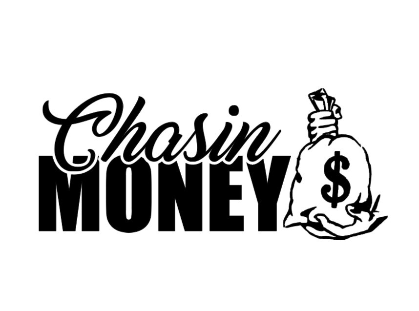 Chasin Money Vinyl Window Decal, Window Sticker, 9" | MakerPlace by ...
