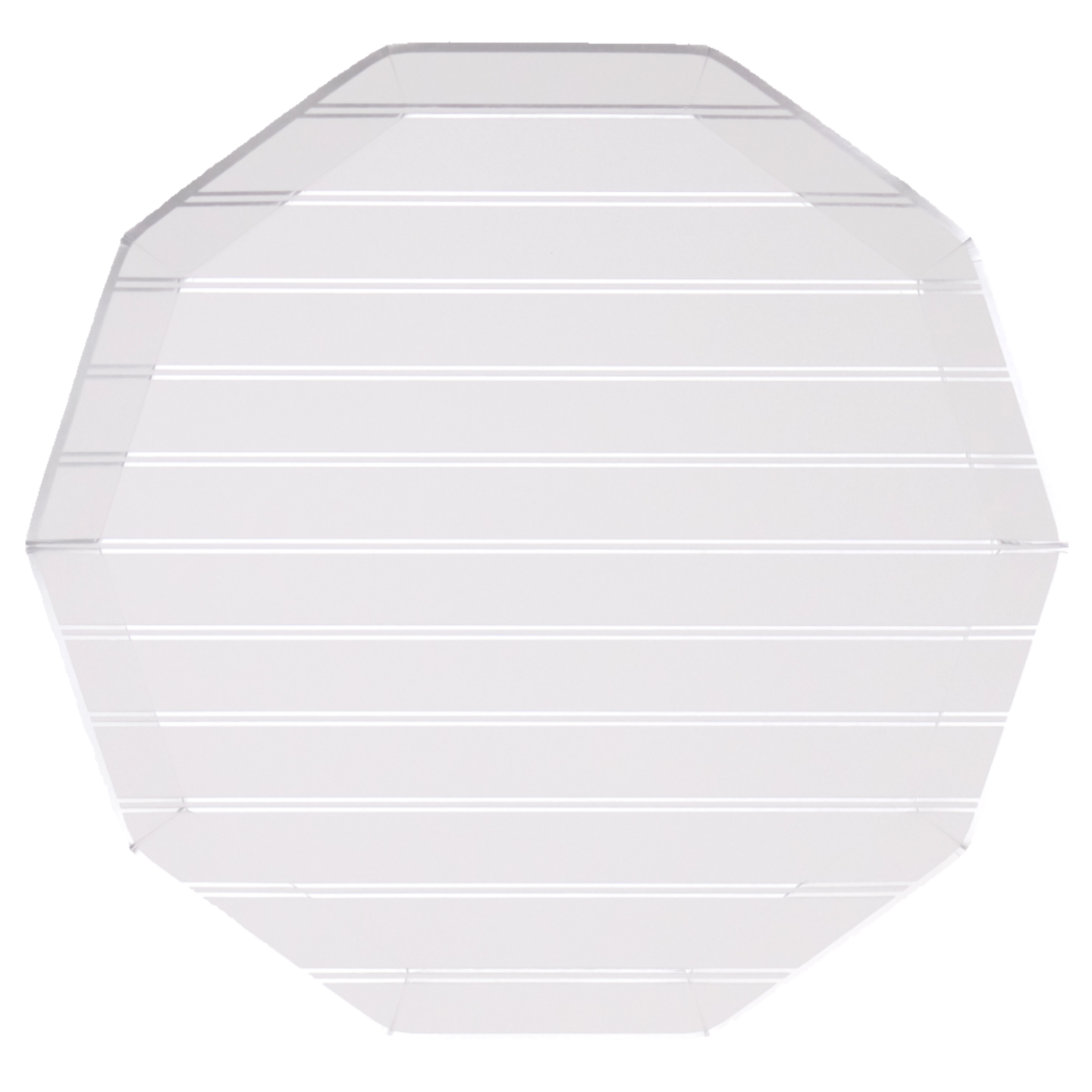 SILVER SIGNATURE LARGE STRIPE PLATES | Michaels