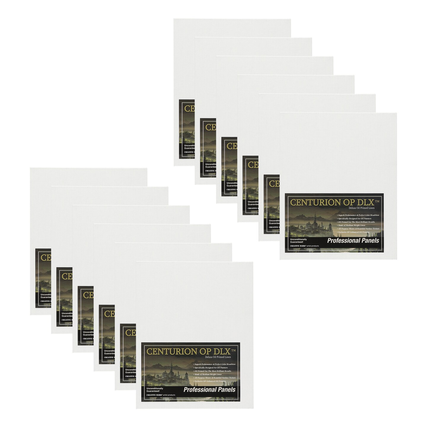 Centurion Deluxe Professional Oil Primed Linen Canvas Panels ...