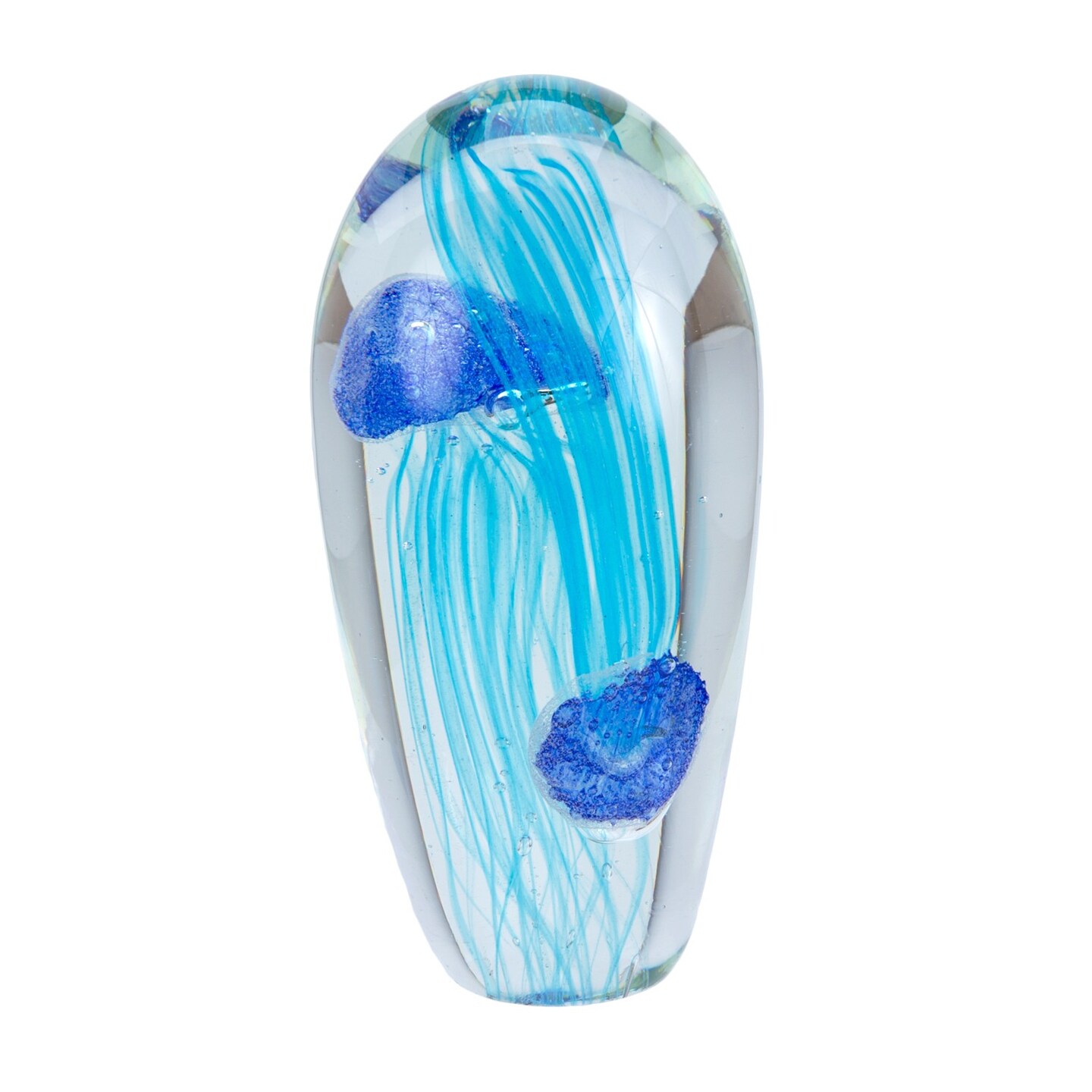 Double Blue Jellyfish Glass | Michaels