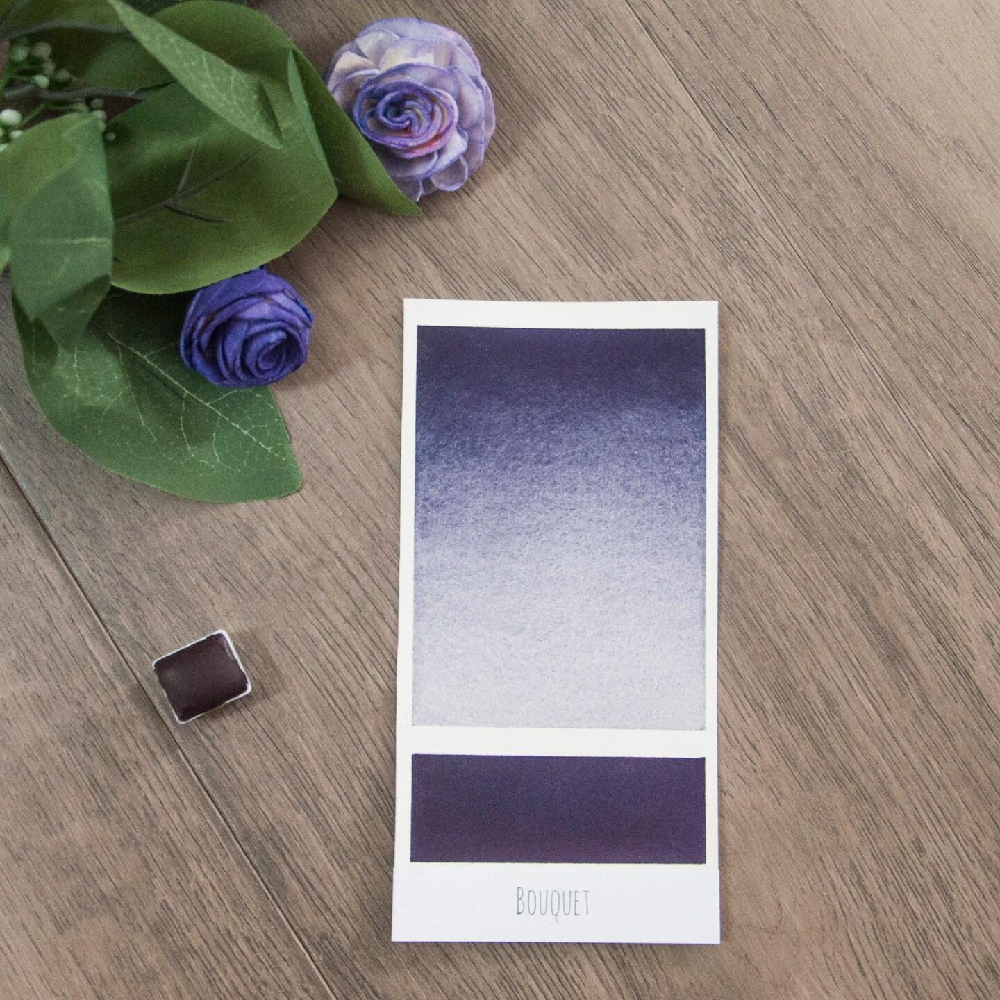 Bouquet Matte Watercolor Paint | Quarter Pan, Half Pan, Full Pan | Fine ...