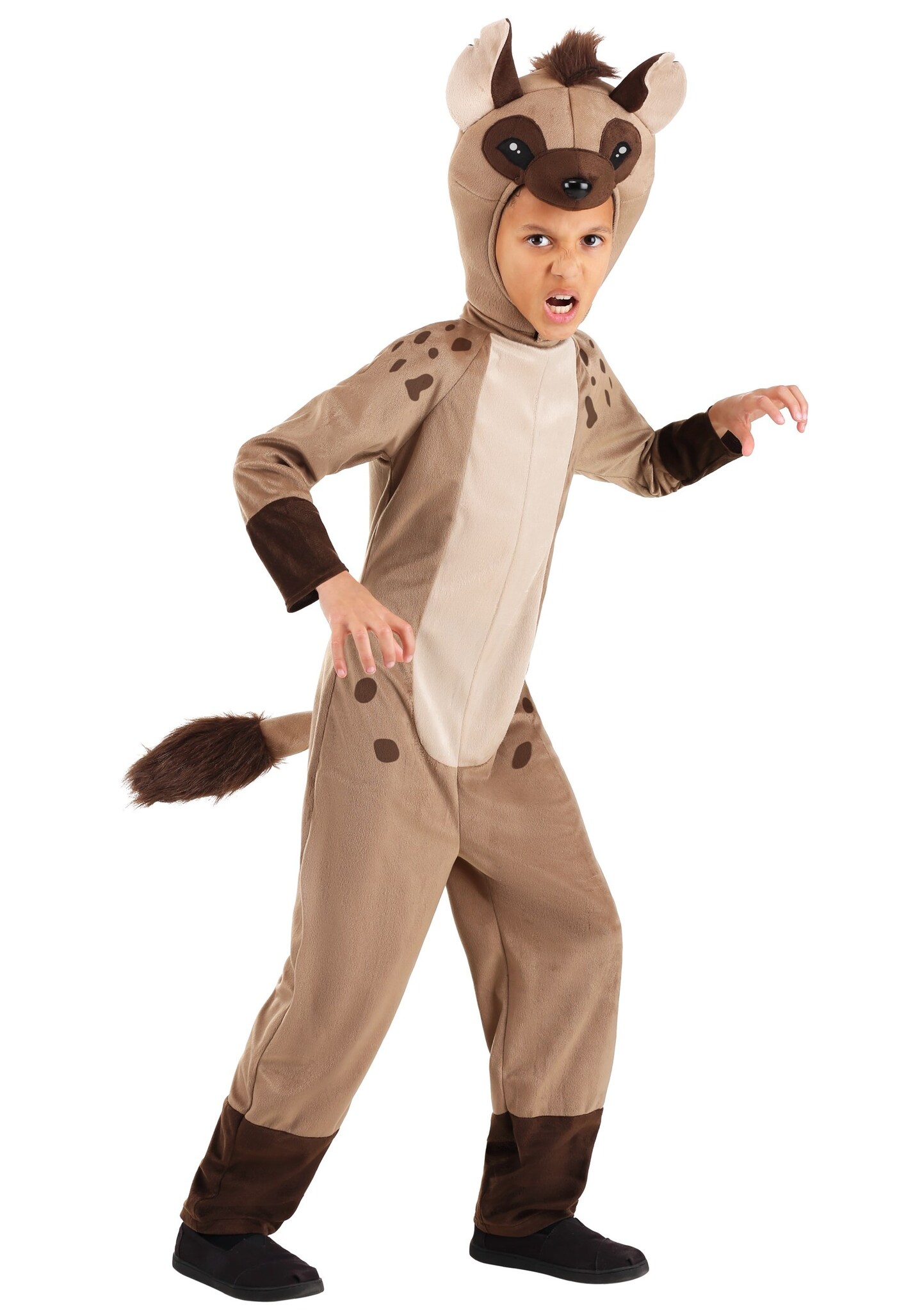 Brown Hyena Costume for Kids, Size: M | Michaels