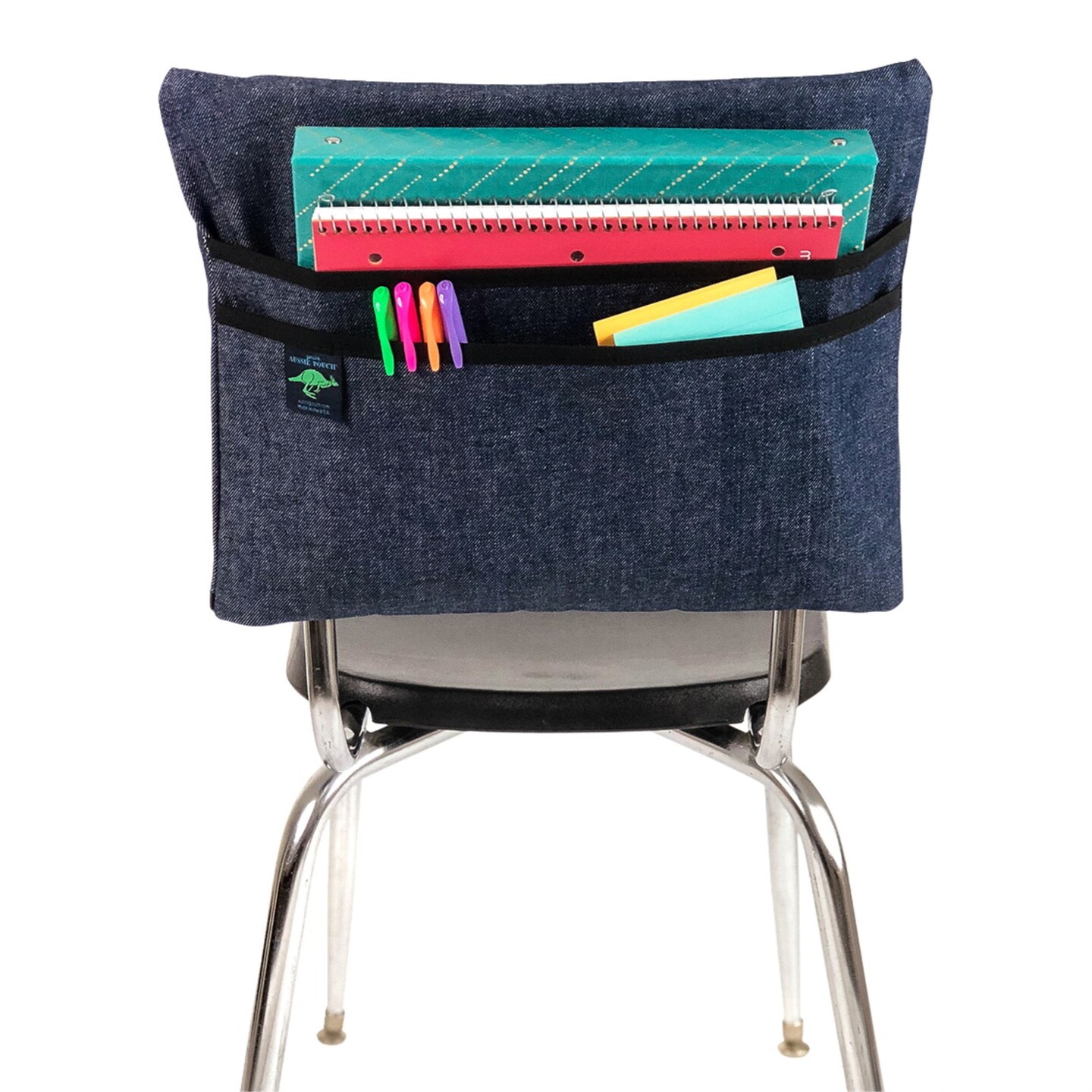 Aussie Pouch Chair Pocket, Double Pockets, 17 Inches, Large, Black Trim ...