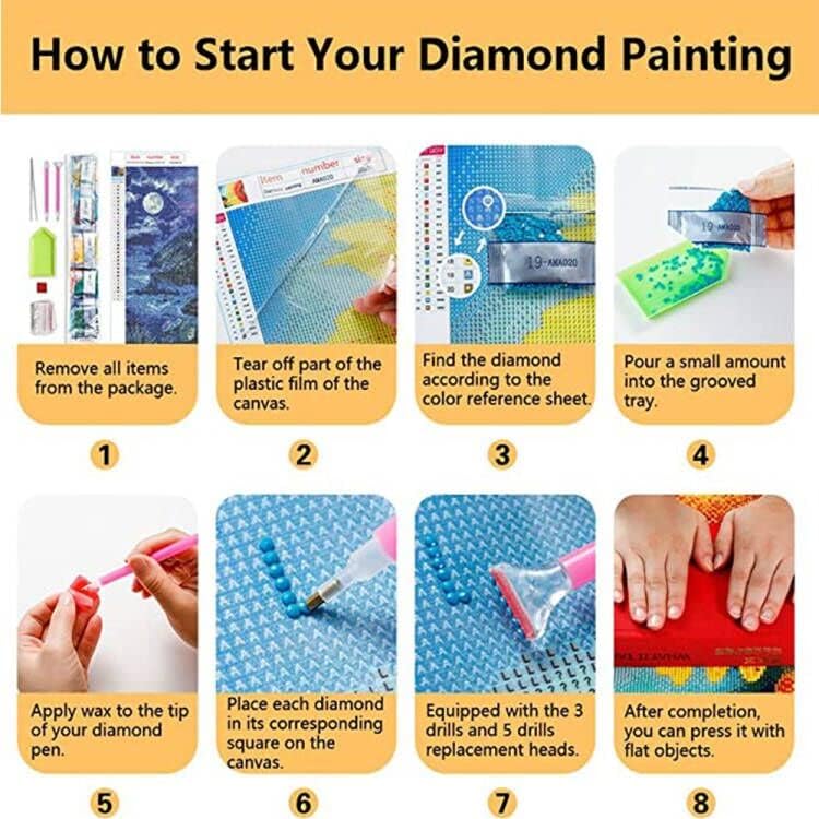 Arizona Desert Diamond Painting DIY 5D, Numbering Kit, Native America ...