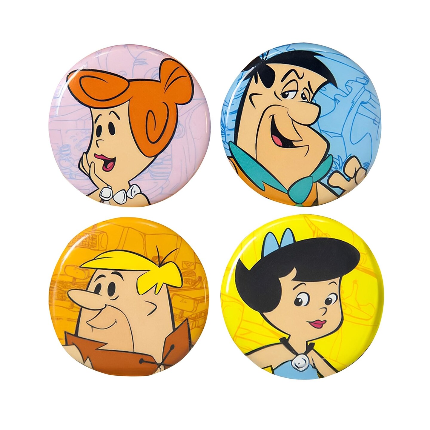 Hanna-Barbera The Flintstones Magnet 4-Pack | Michaels