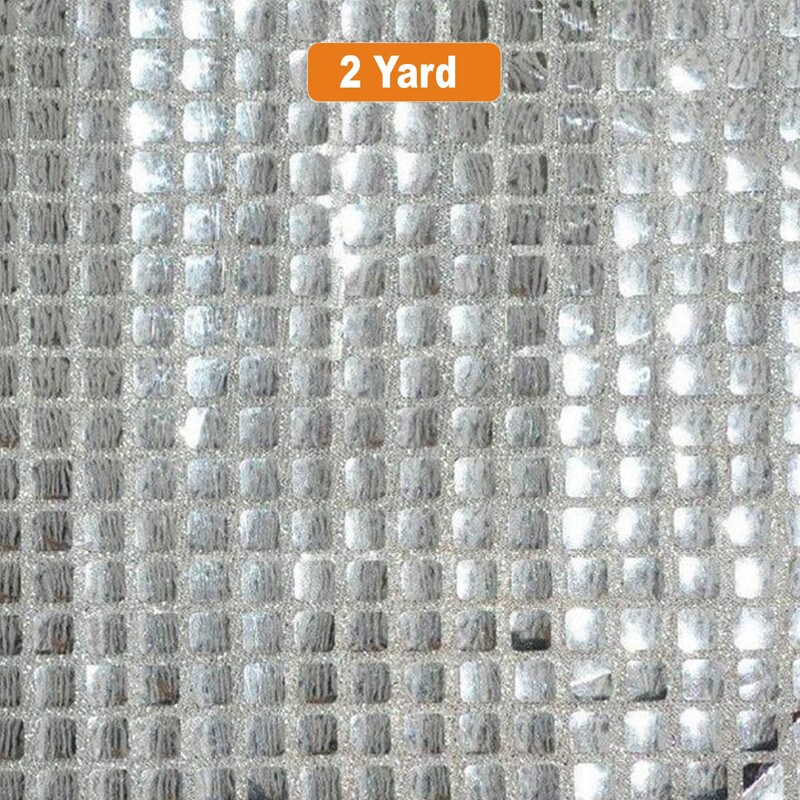 Square Sequins Fabric Quad Sequins Fabric 45" Wide Multiple Colors ...