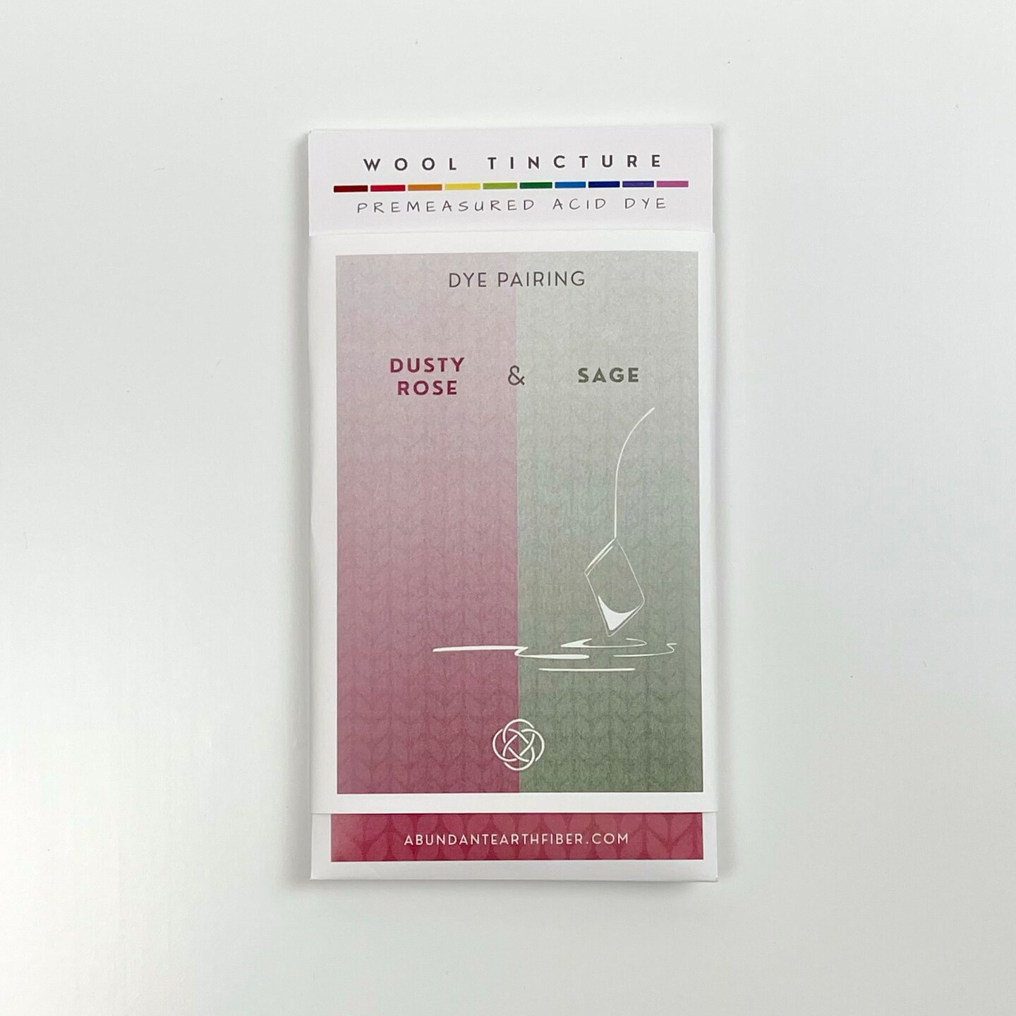 Wool Tincture - Dye Pairings, Color: Dusty rose/sage | Michaels