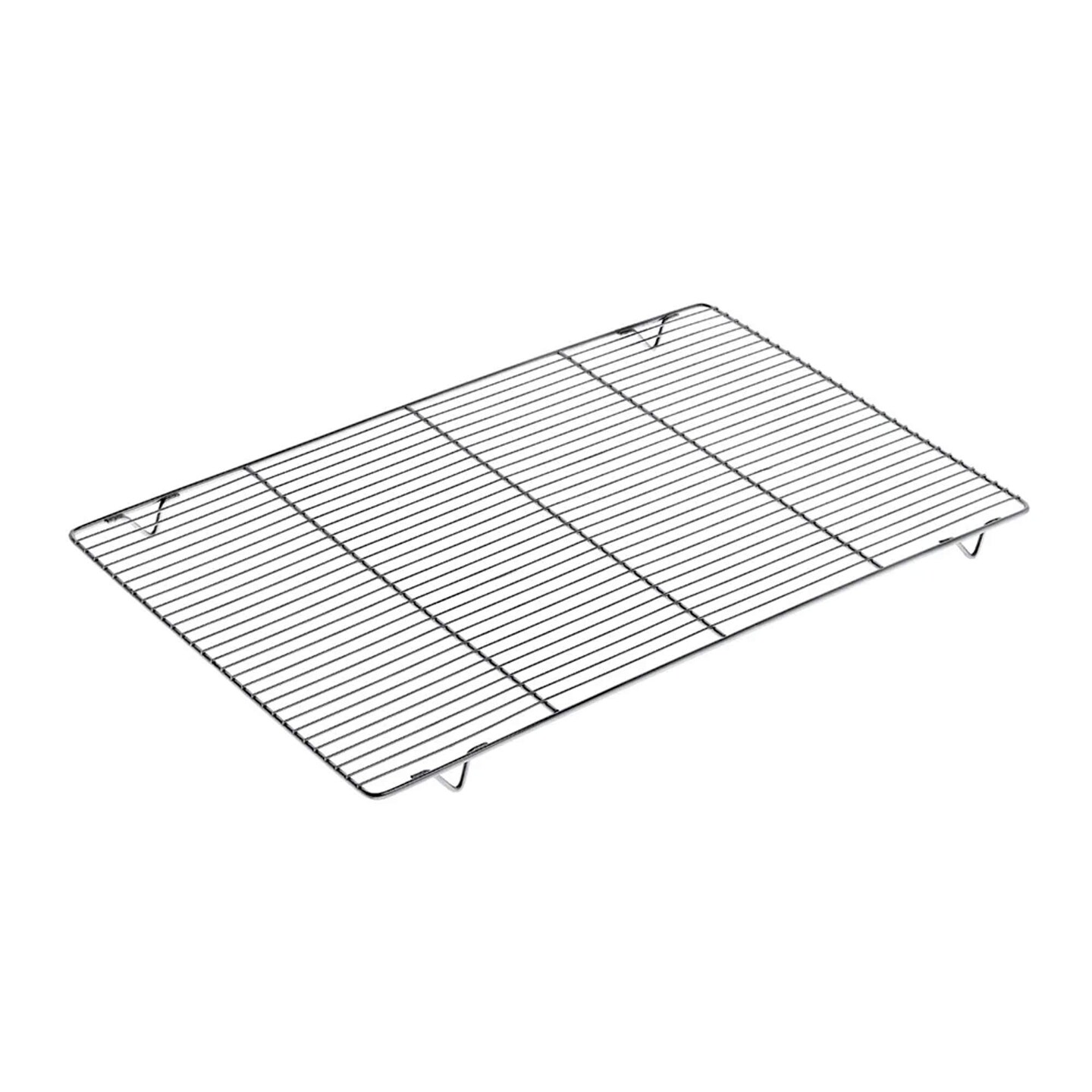 Stainless Steel Rectangular Wire Grate with Feet 23.67 x 15.75 Inch ...