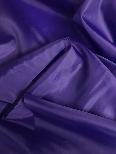 1 Yard Dark Purple Polyester Lining Fabric Lightweight 58/59" Wide ...
