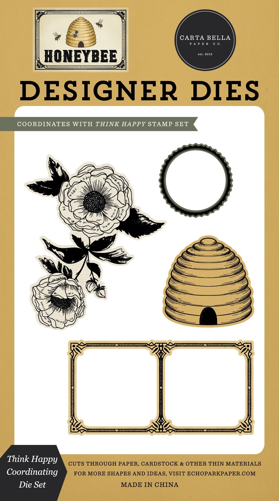 Honey Bee Small Die set-Think Happy | Michaels