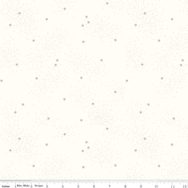 Dainty Daisy in Gray on Cloud (c700-gray) | Dainty Daisy | Beverly ...