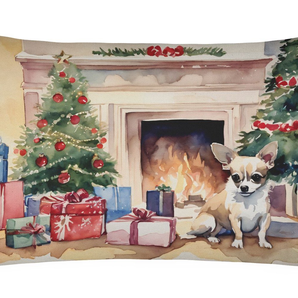 Edge Collections - 12" X 16" - Multicolor - Christmas Waiting Pillow ...