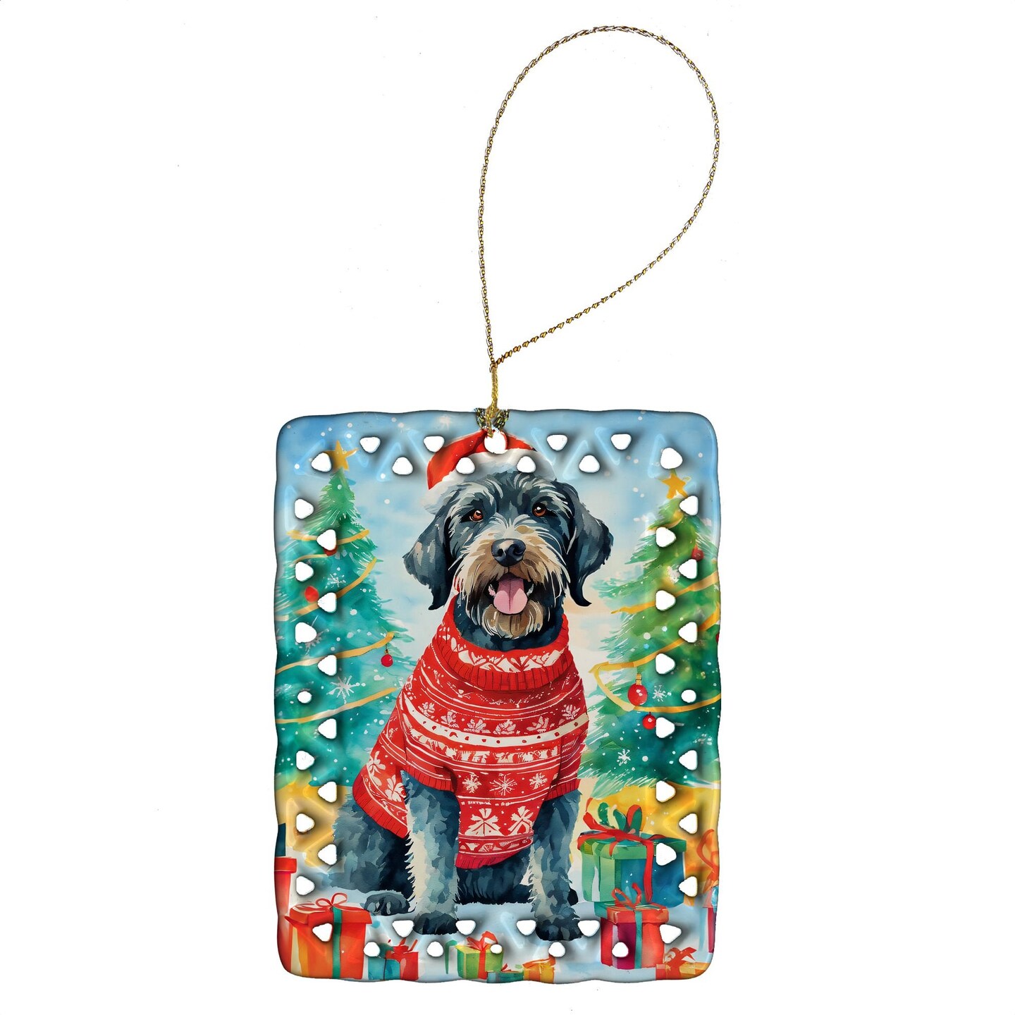 Edge Collections - 2.80" X 0.15" - Multicolor - German Wirehaired ...