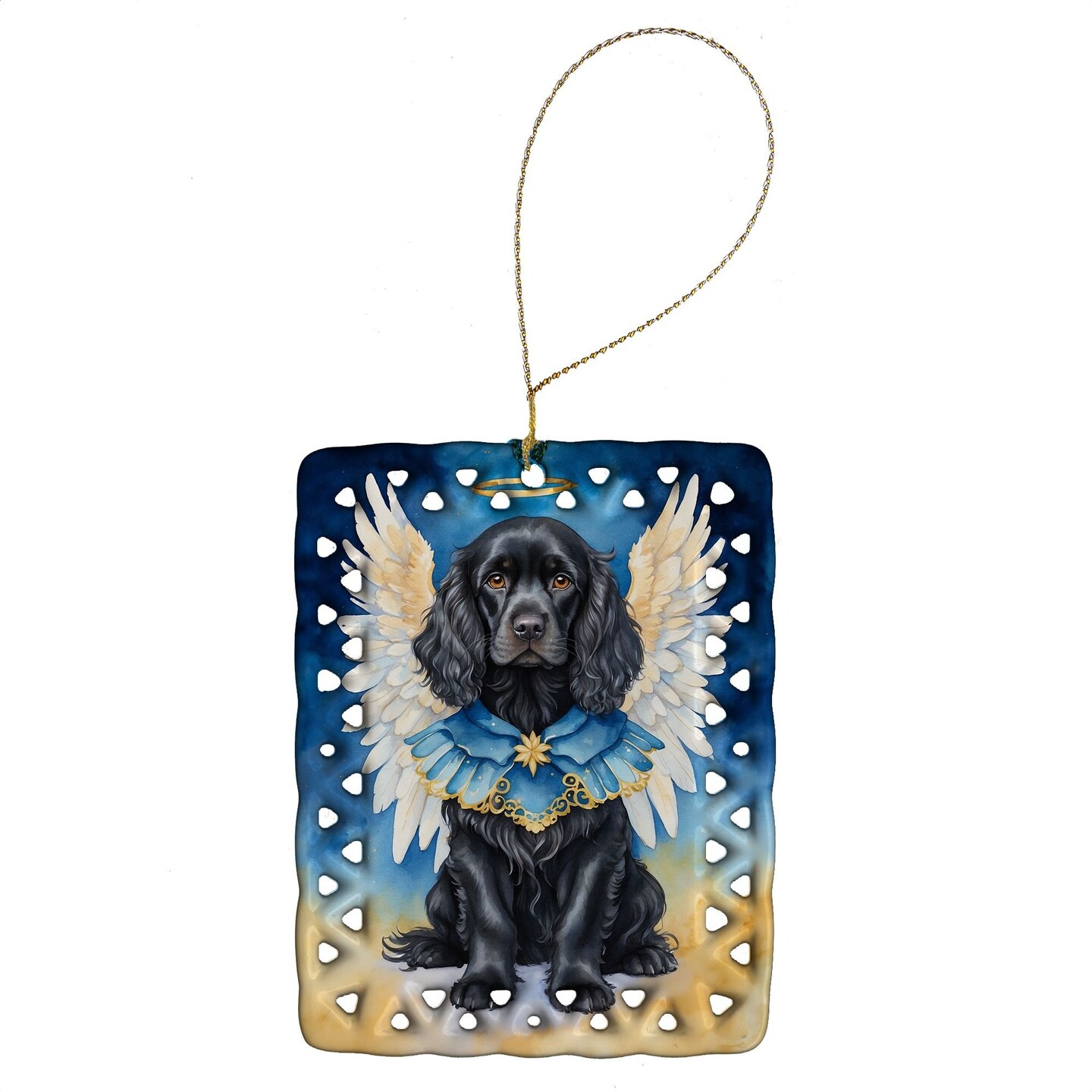 Edge Collections - 2.80" X 0.15" - Multicolor - Cocker Spaniel My Angel ...