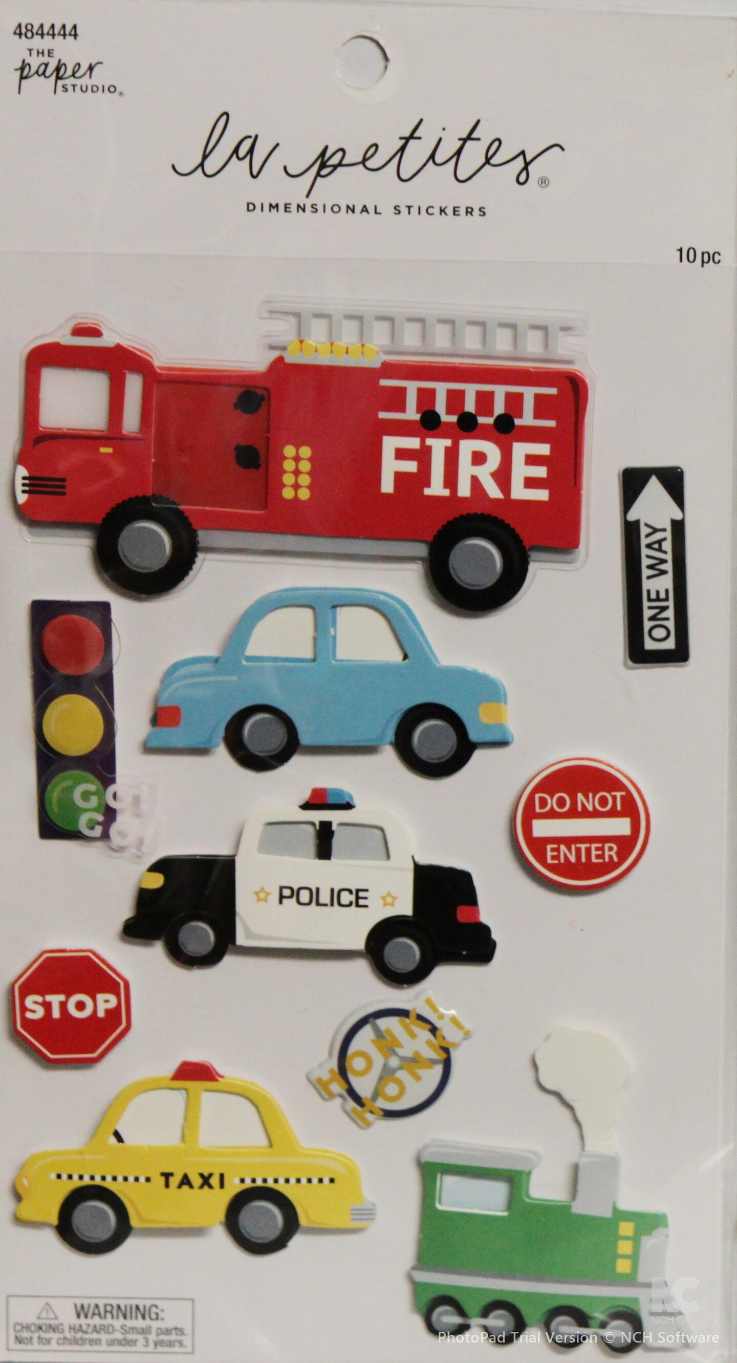 La Petites Vehicles & Road Signs Dimensional Stickers | Michaels