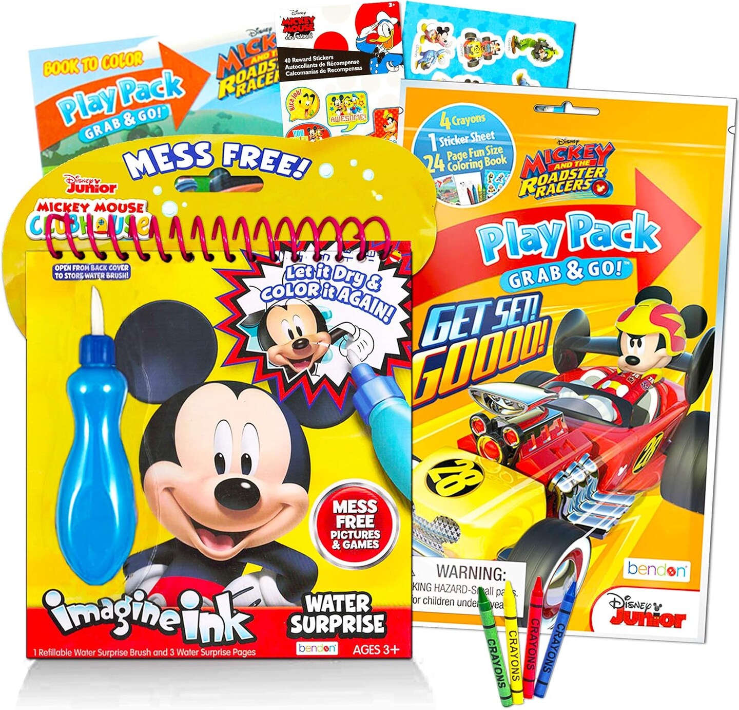Mickey Mouse Paint with Water Set for Kids Toddlers Bundle | Michaels
