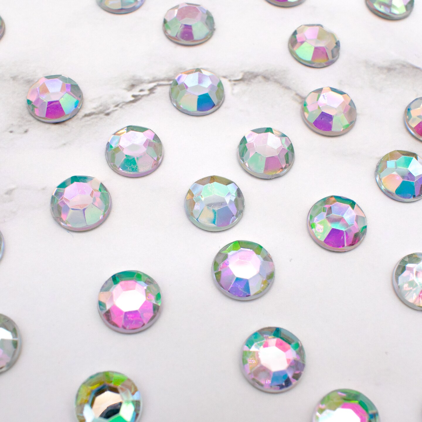 Rhinestone Magnets, Crystal Jewel, Iridescent Gem, Glam Decor, Home ...