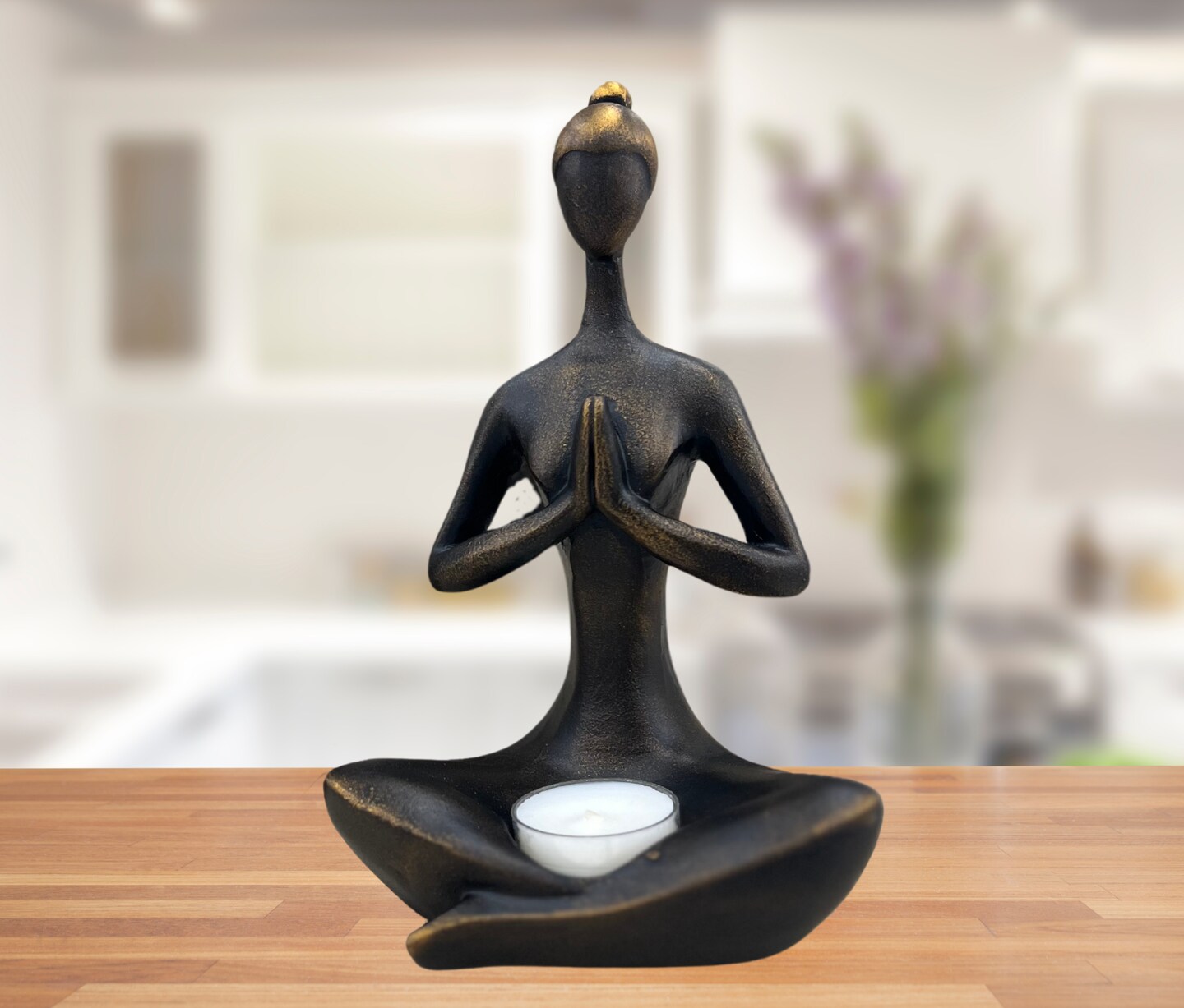 Beautiful woman in a yoga pose, Handmade Bohemian style, Namaste Gifts ...