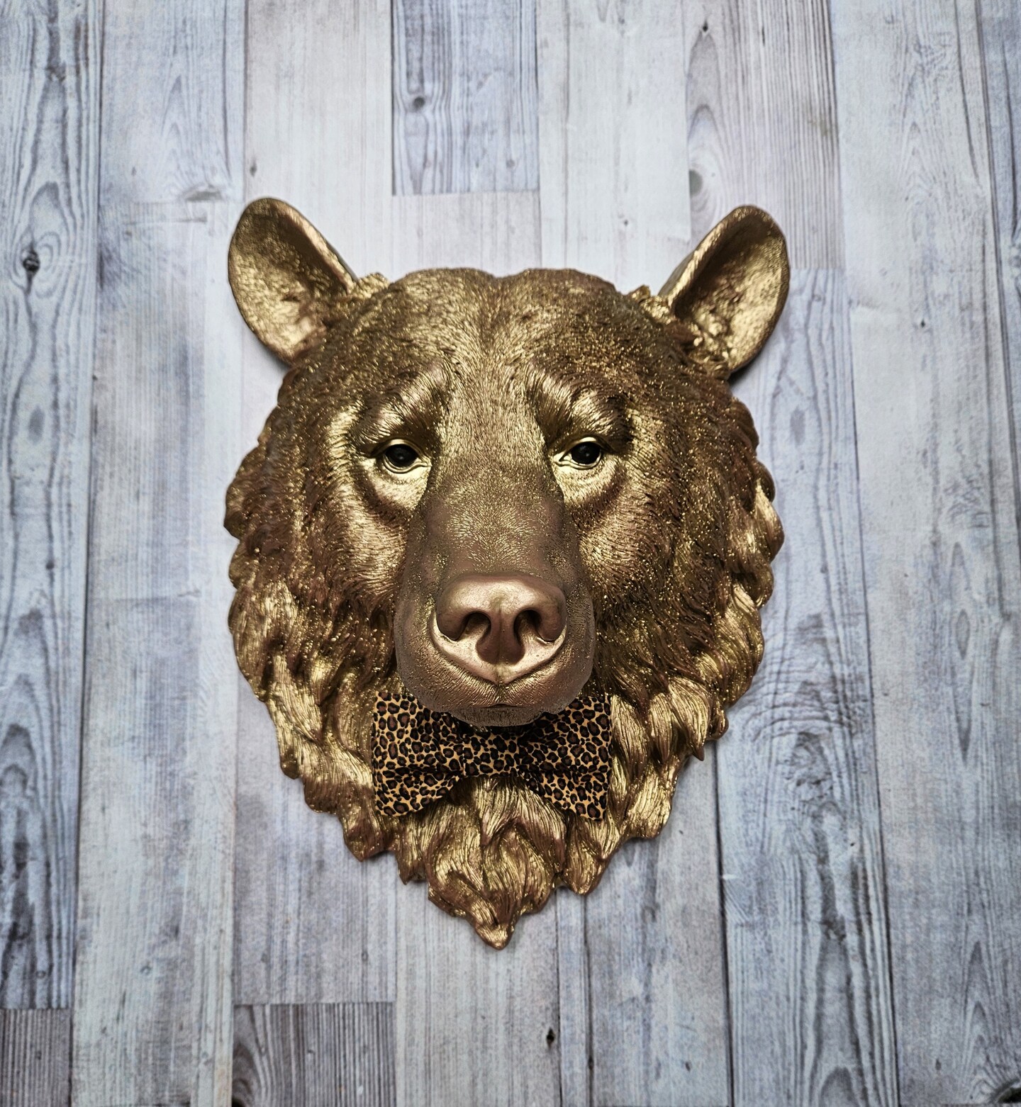 Faux Taxidermy Bear Head Wall Decor | MakerPlace by Michaels