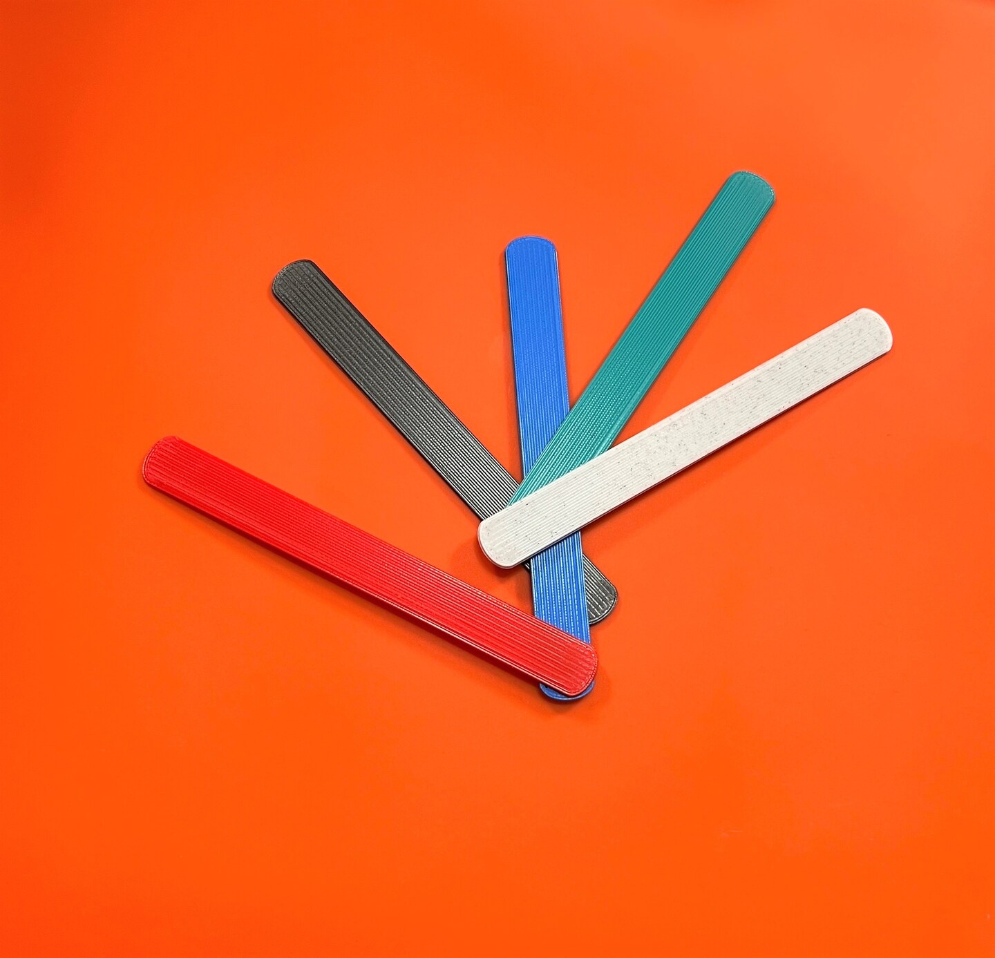 Solid style stir sticks © 4.5 inches, Set of 4 Acrylic Pouring Tools ...