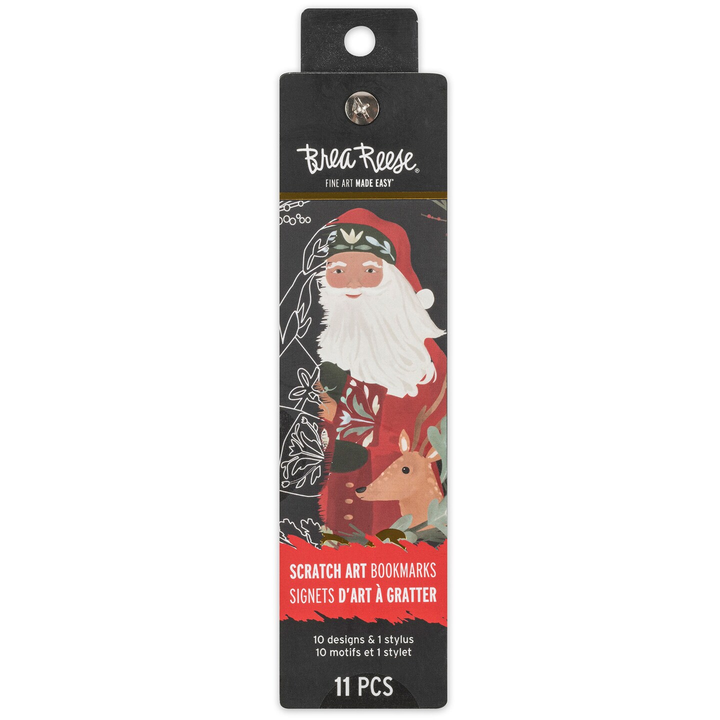 Brea Reese: Scratch Art Bookmark Kit - Woodland Holiday - 10 Bookmarks ...
