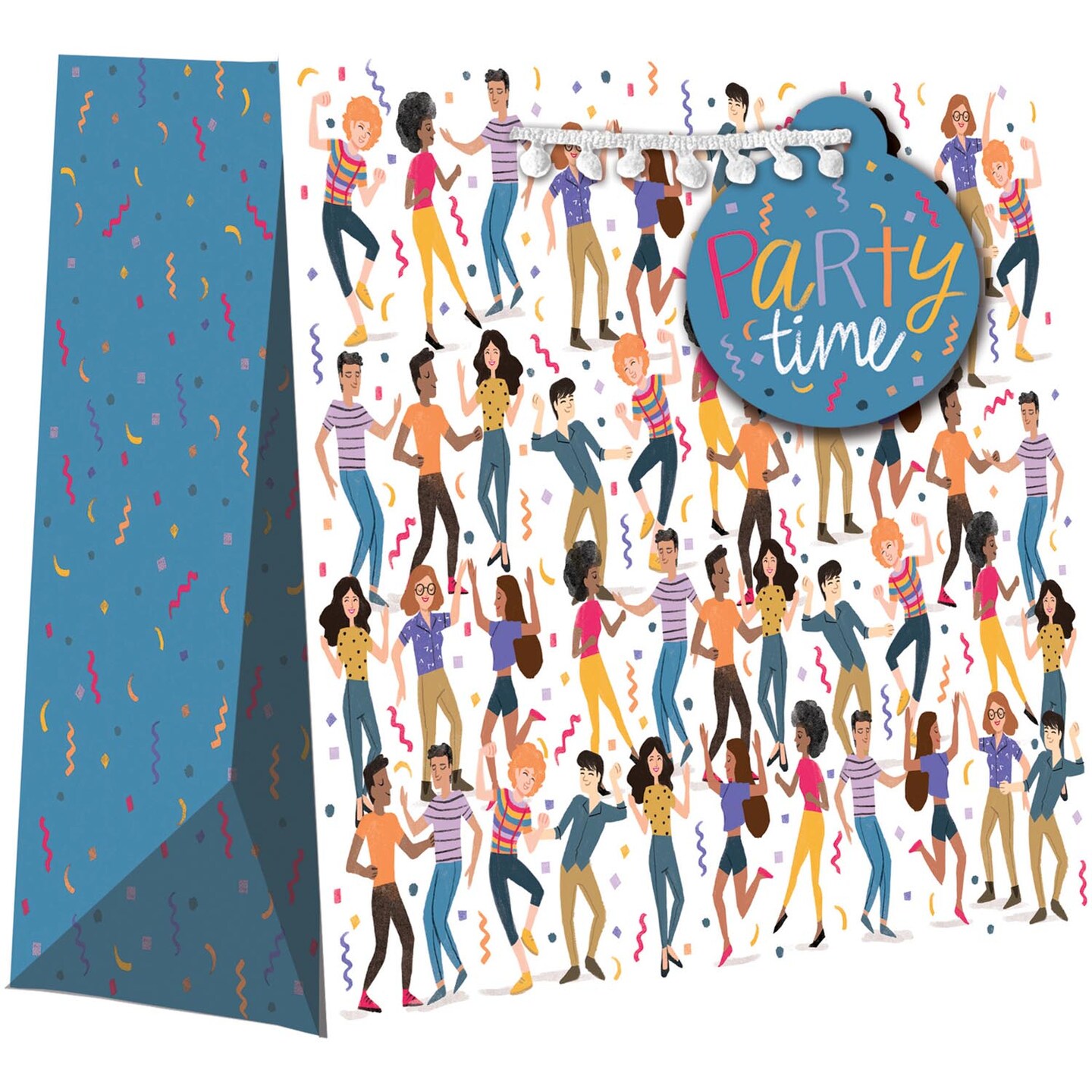 Pack/6: Dance Party Gift Bag - 12-1/2 x 5 x 10" | Michaels