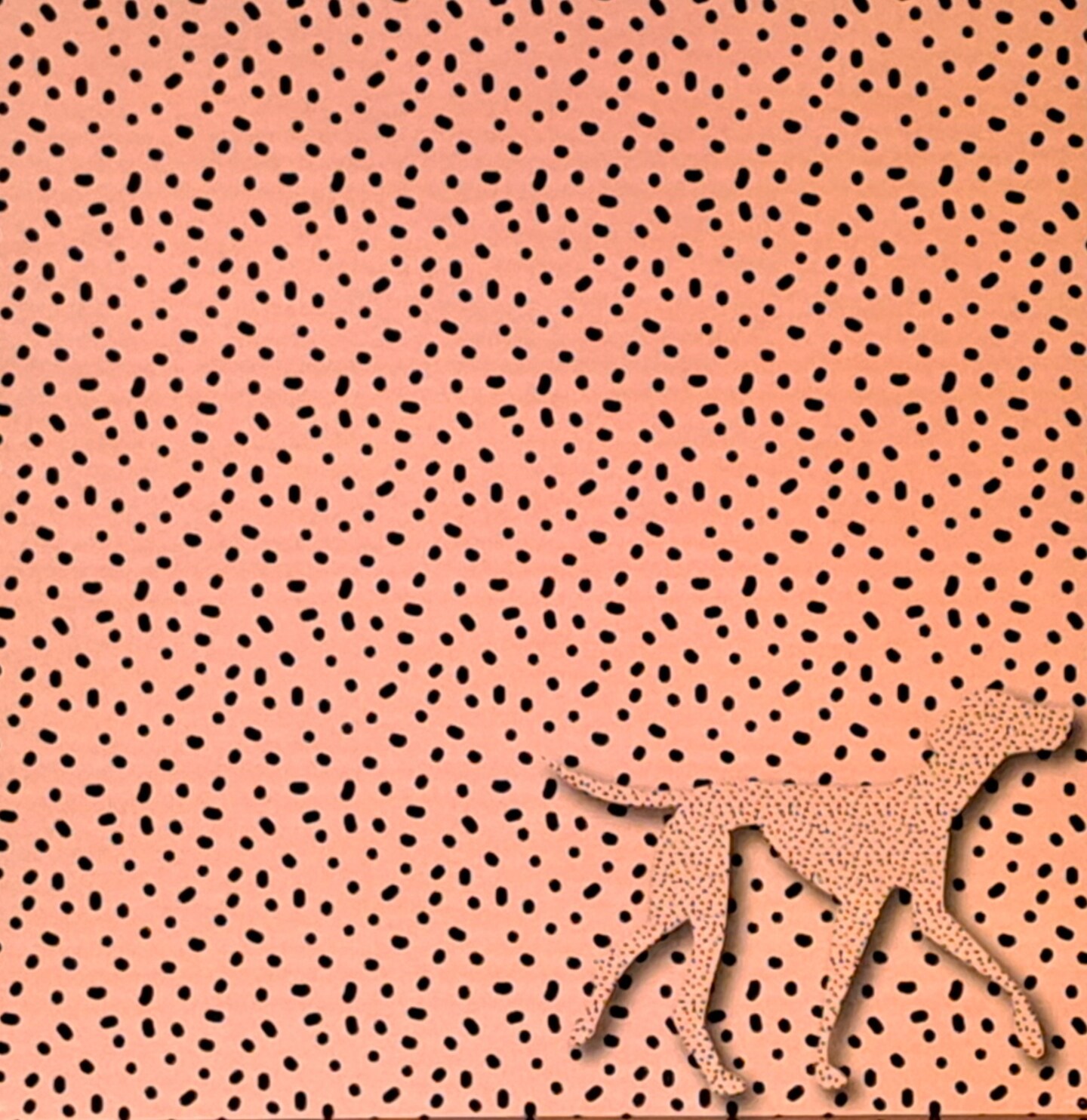 Disney 101 Dalmatian Pink With Black Dots 12x12 Scrapbook Paper | Michaels