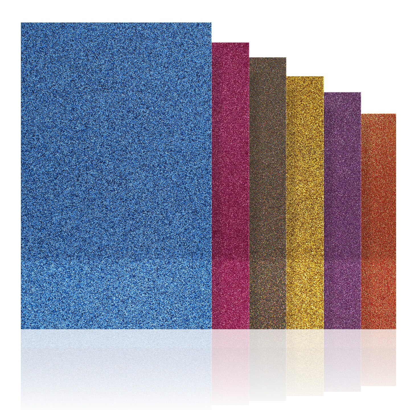 Glitter Acrylic Variety Pack, Glowforge Ready, 6 Sheets, 1/8th", 12"x19 ...
