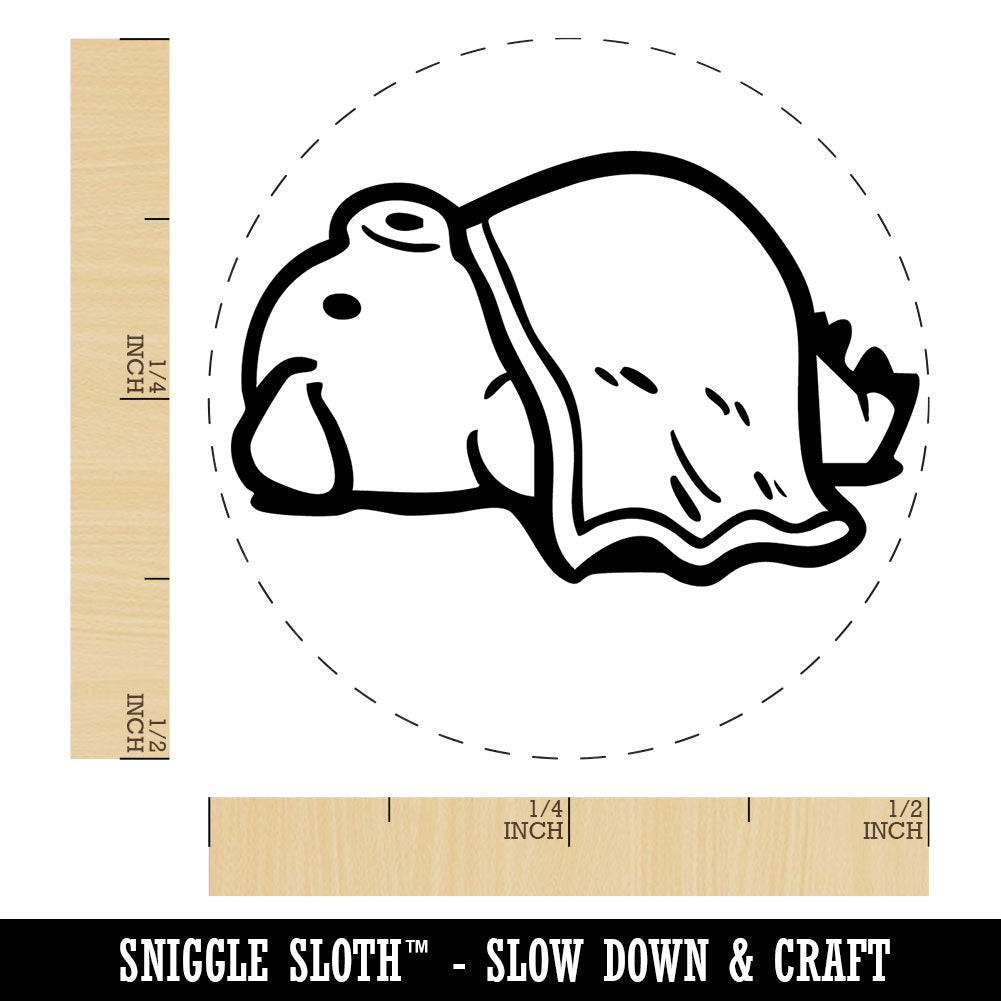 Laying Pig in a Blanket Port Funny Pork Self-Inking Rubber Stamp for ...