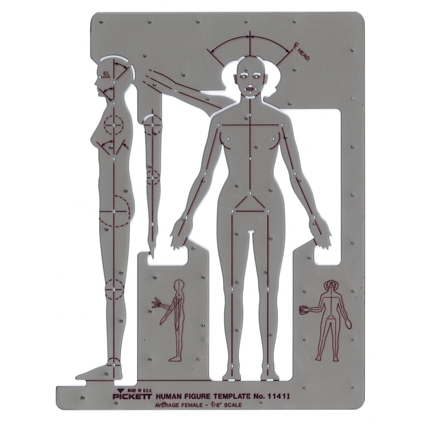 Pickett Female Human Figure Template Michaels