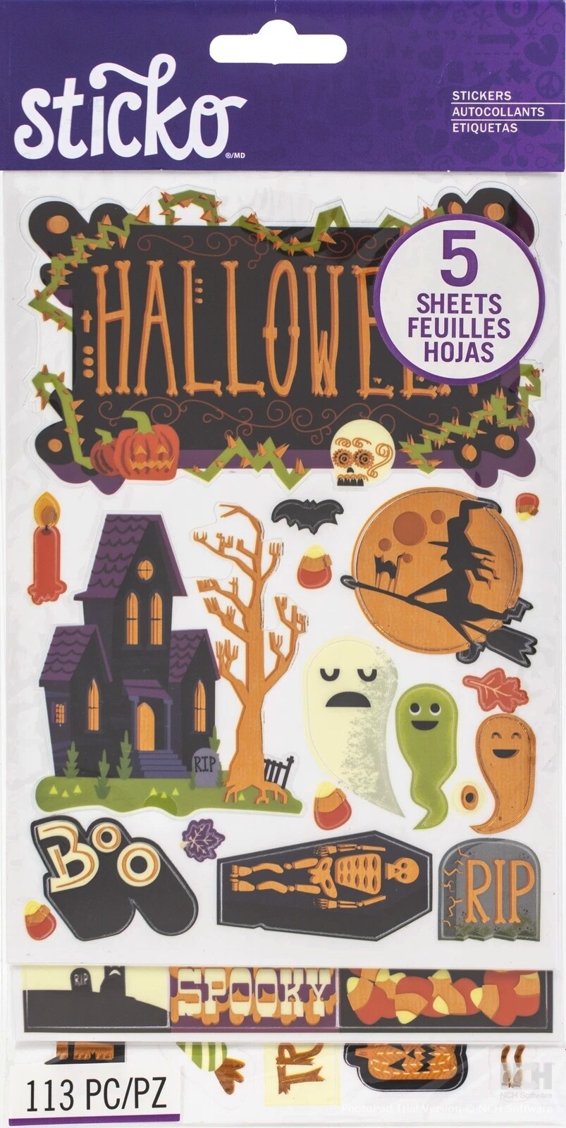 Sticko Halloween Flip Pack Stickers | Michaels