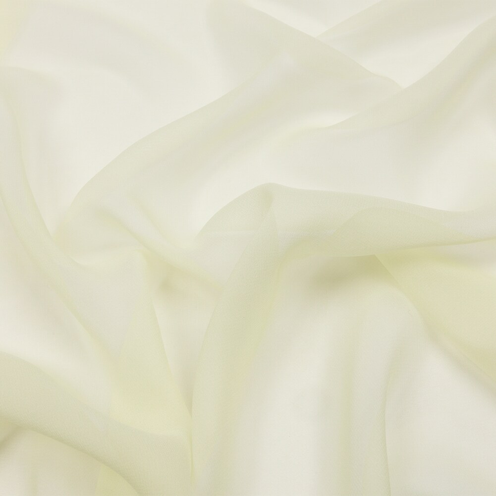 1 Yard Premium Silk Chiffon Material Flowing Soft Young Wheat 54 Inch ...