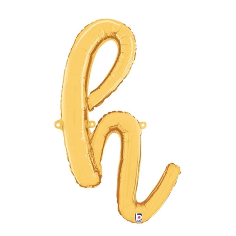 Betallic® 24 inch Script Letters Gold Air Fill Only | Michaels