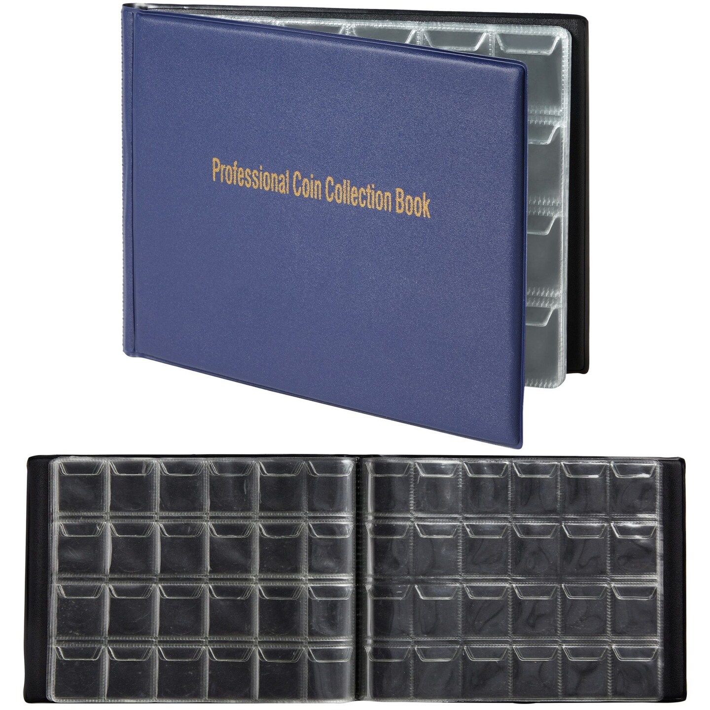 Juvale 240 Pocket Coin Holders for Collectors - Coin Collection Album ...