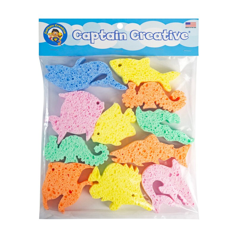 Super Sponges Sea Life Pack, 8 Pieces | Michaels