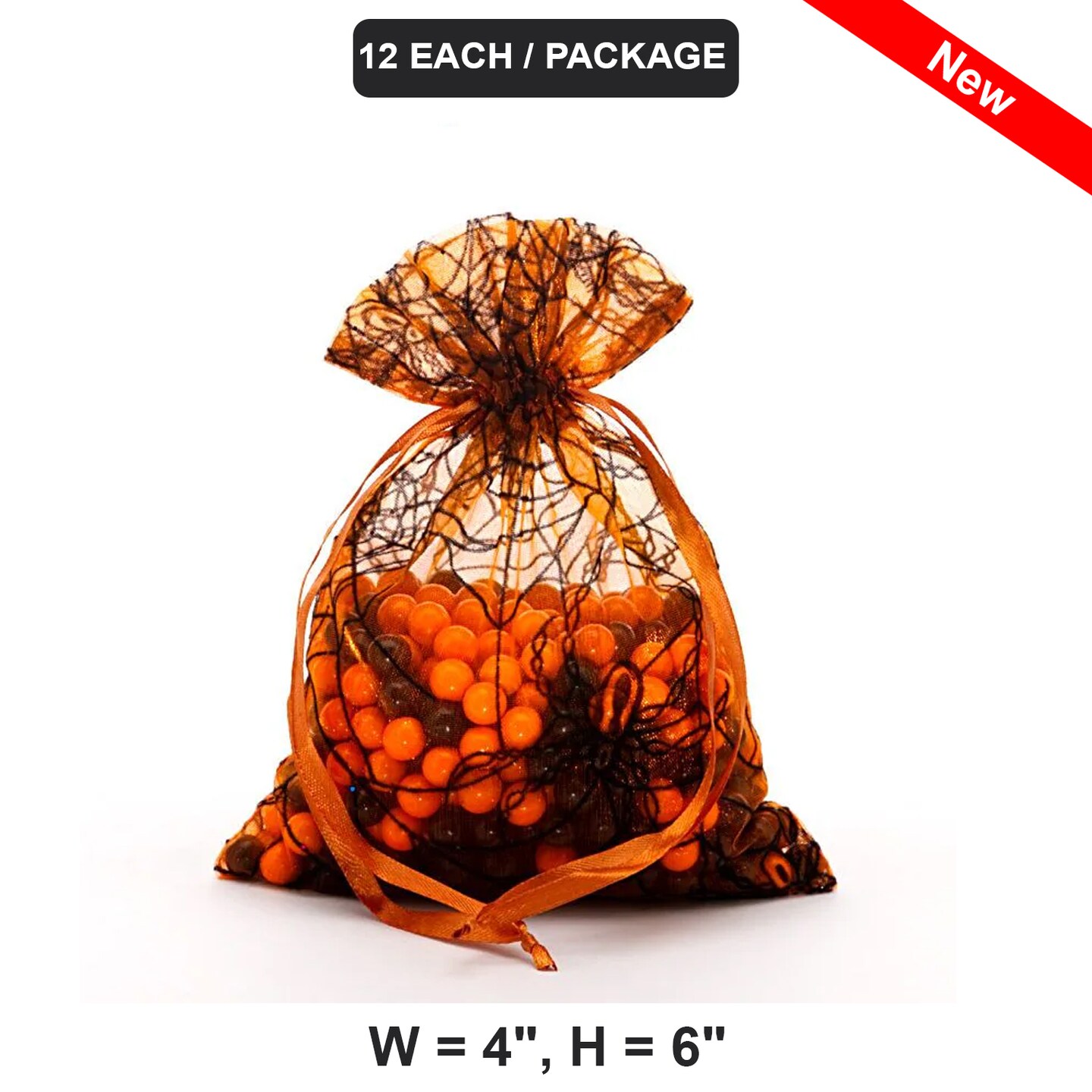 Adorable Spider Bags 4" x 6" 12 Each Package | Michaels