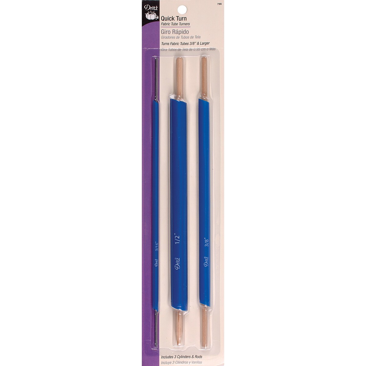 Dritz Quick Fabric Tube Turners 3/Pkg | Michaels