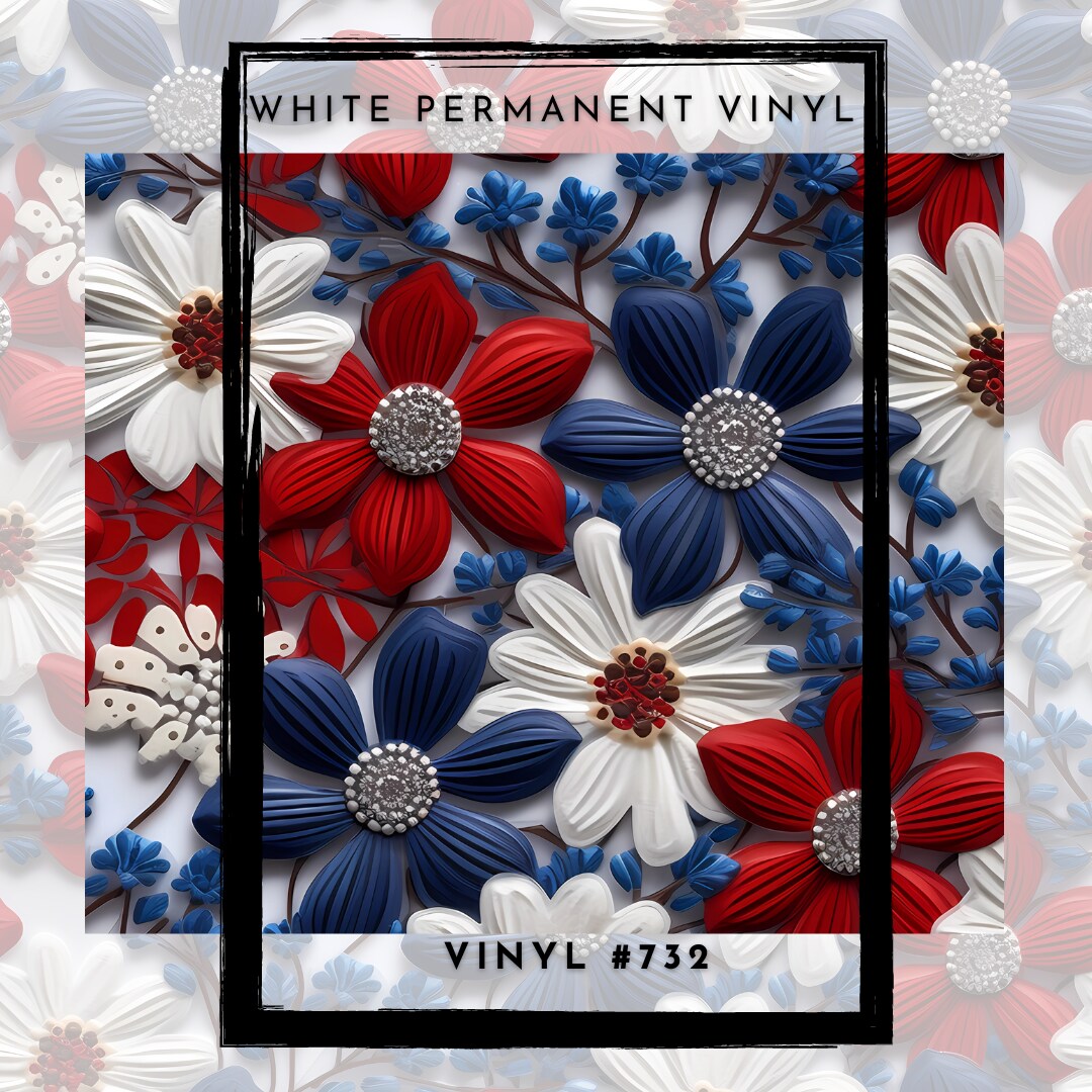 #732 Merica 12x12 Pattern Vinyl | Michaels