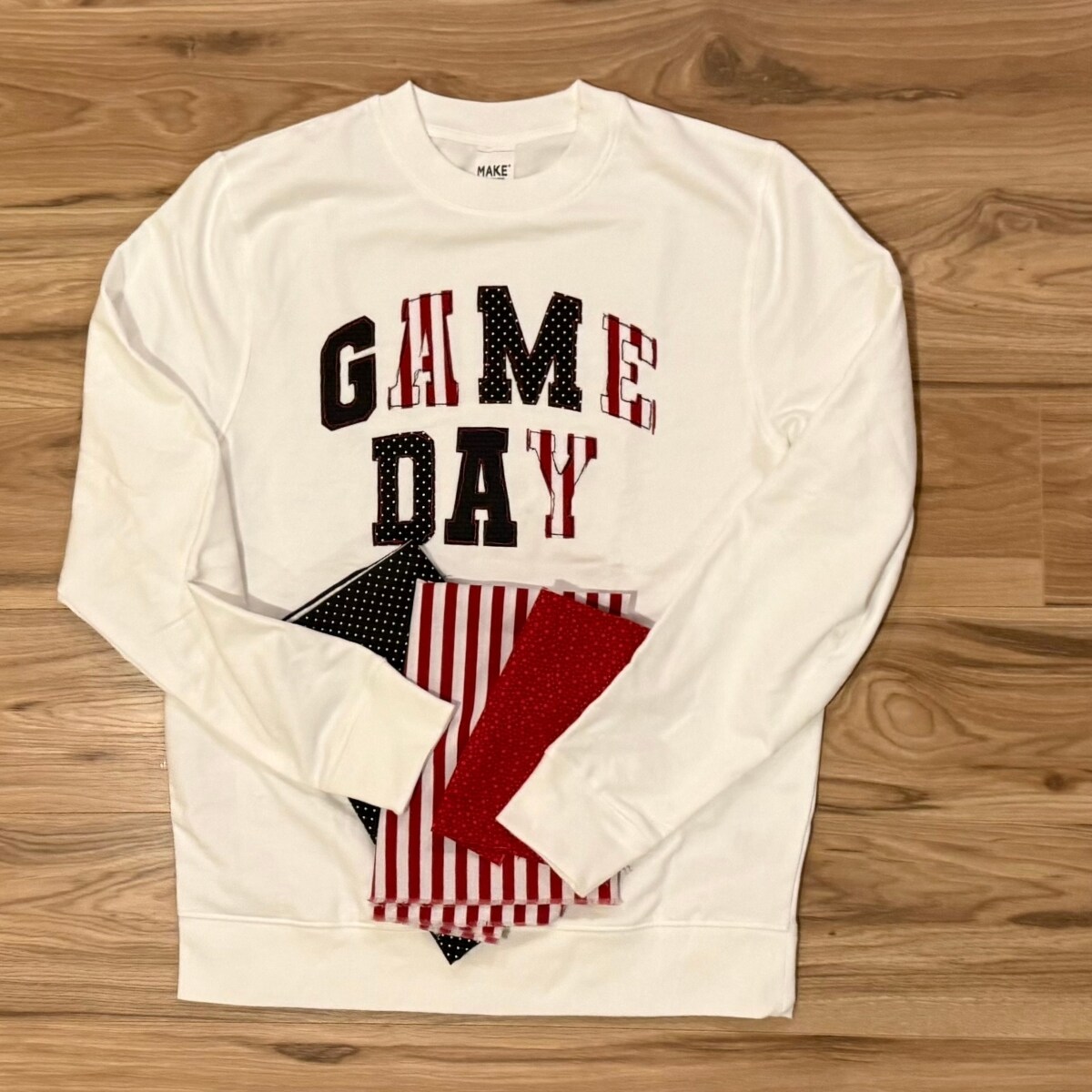 Game Day Appliqué Sweatshirt | Classes | Michaels