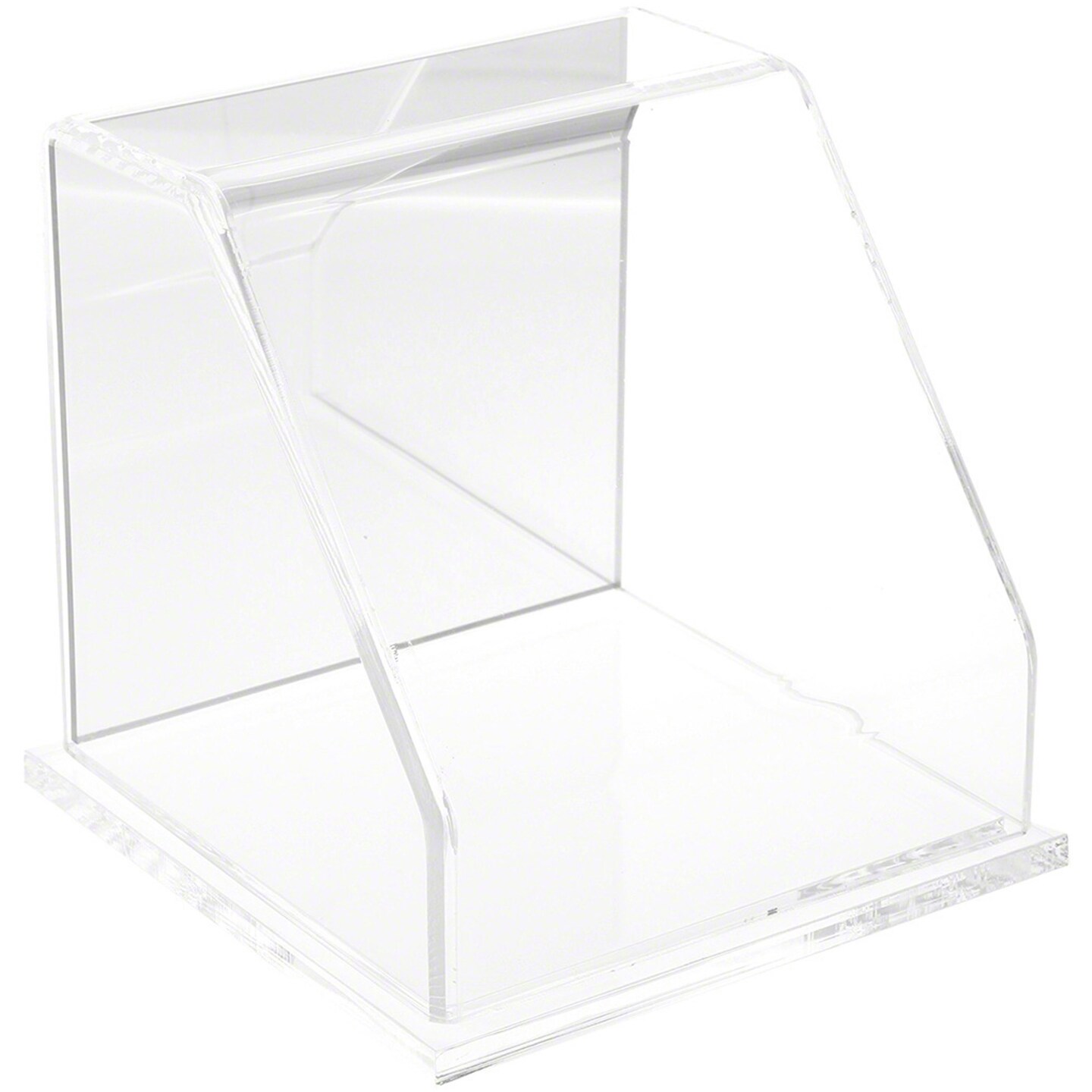 Plymor Clear Acrylic Slanted Front Display Case, 6" x 6" x 6" | Michaels