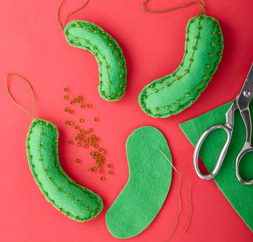 DIY Christmas Pickle Ornament | Classes | Michaels