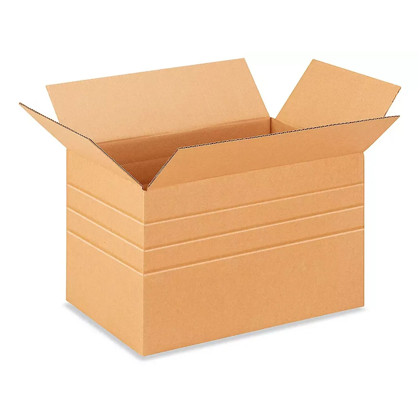 100 Pack Heavy Duty Multi Depth Corrugated Cartons for Packing Mailing ...