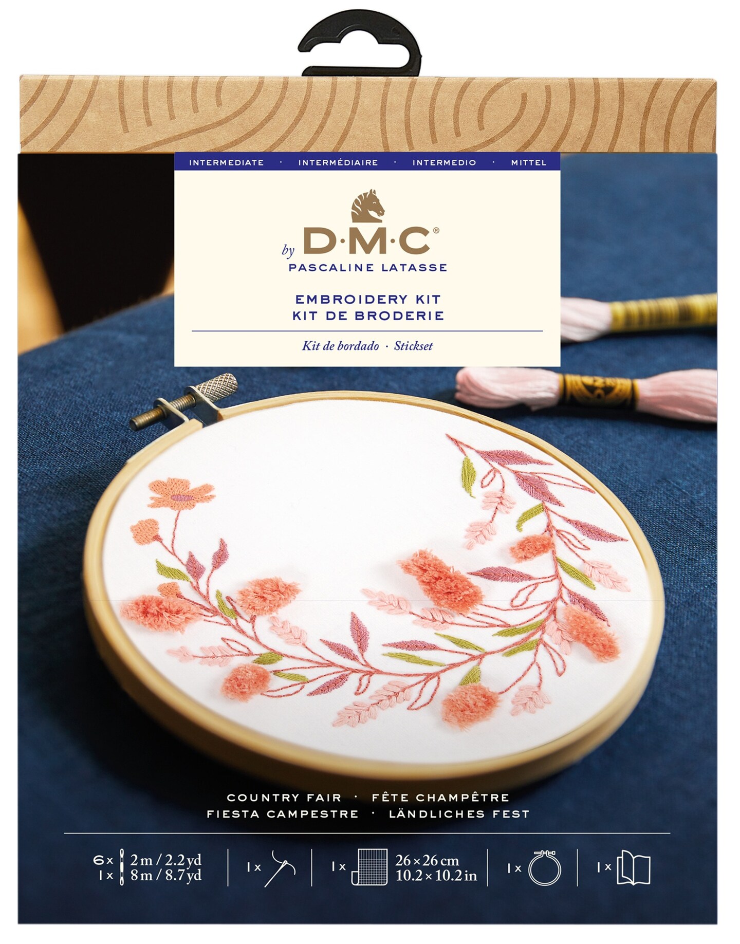 DMC Embroidery Kit-Country Fair | Michaels