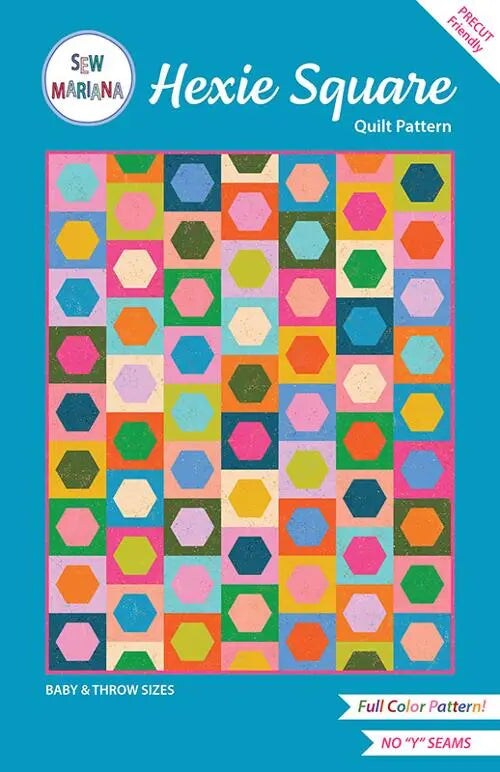 Hexie Square Quilt Pattern by Sew Mariana | Michaels