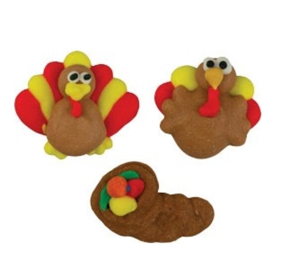 Edible Decorations Mini Thanksgiving Assortment 10 Count | Michaels