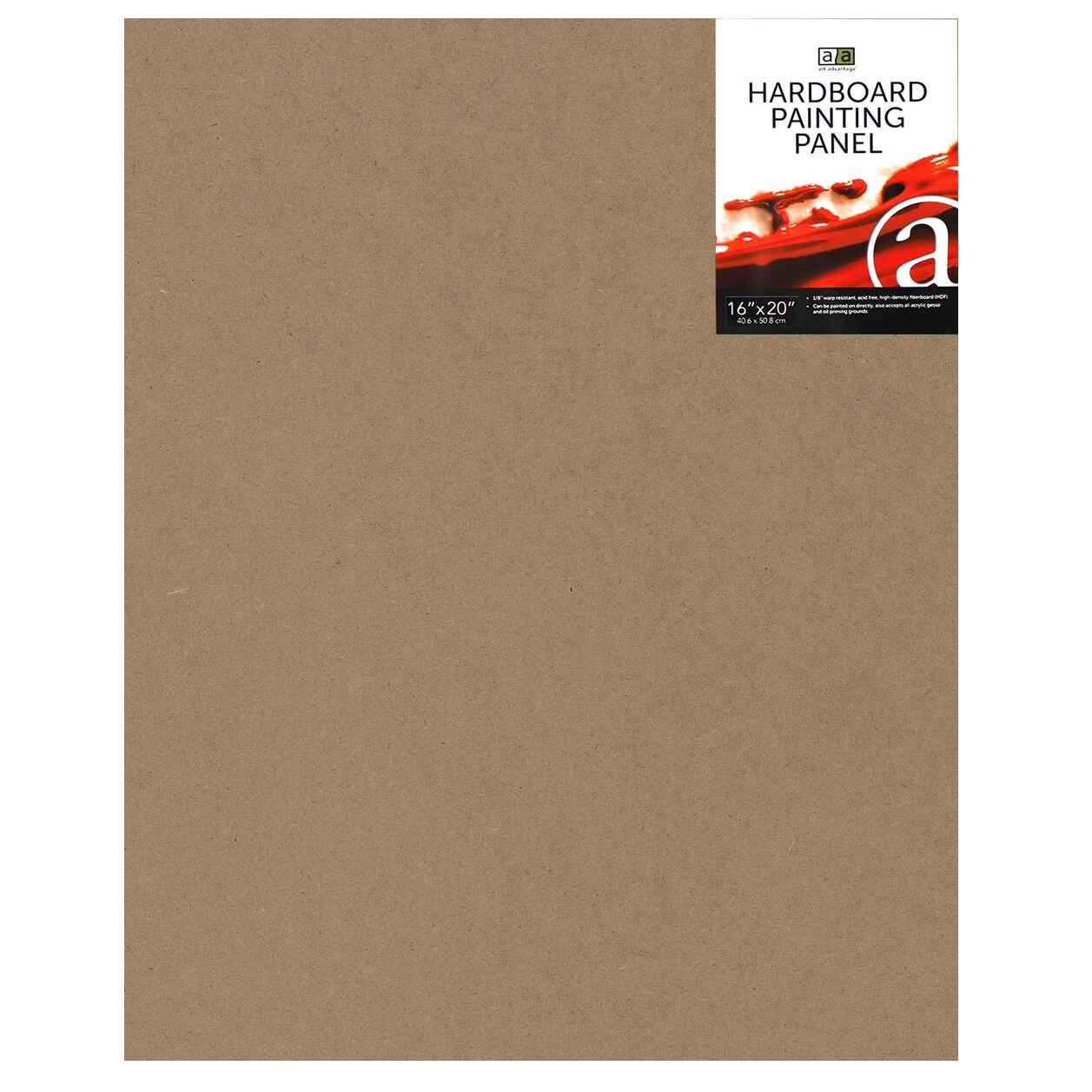 Art Advantage Hardboard Painting Panel 16x20 – MDF Art Board for ...