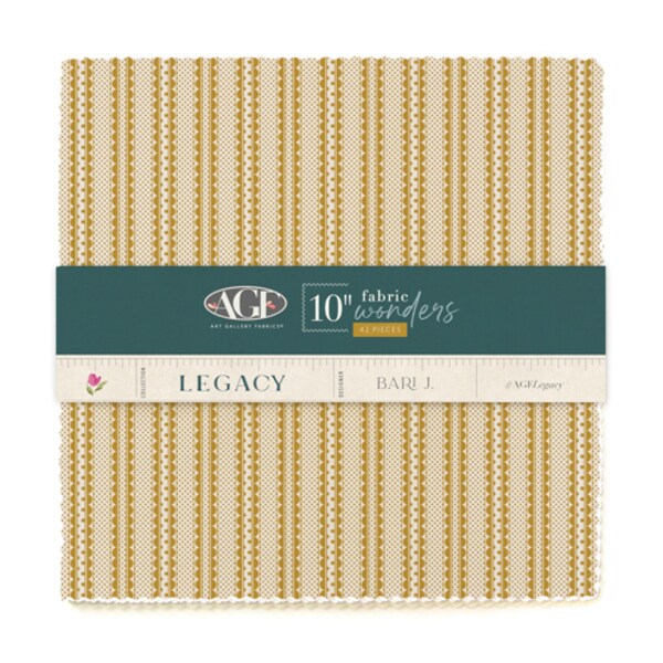 Legacy Designer Essentials 10" Square Pack (Layer Cake) by for Art Gallery (10WLEG) | Michaels