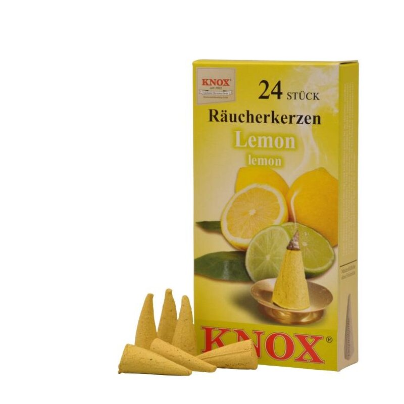 Knox German Scented Incense Cones (Pack Of 24) - Lemon | Michaels